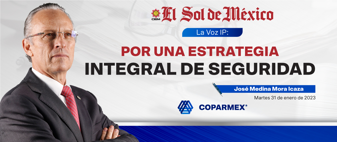 Por una estrategia integral de seguridad.