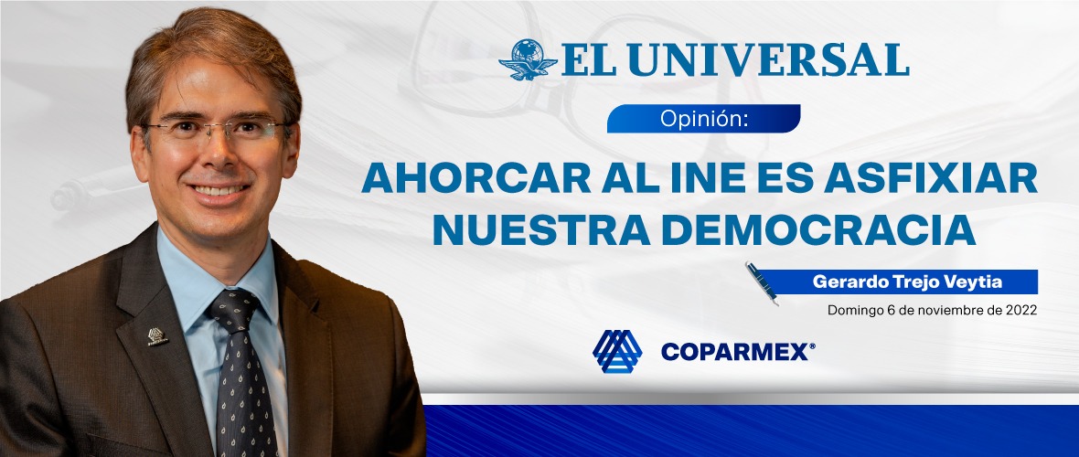 Ahorcar al INE es asfixiar nuestra Democracia.